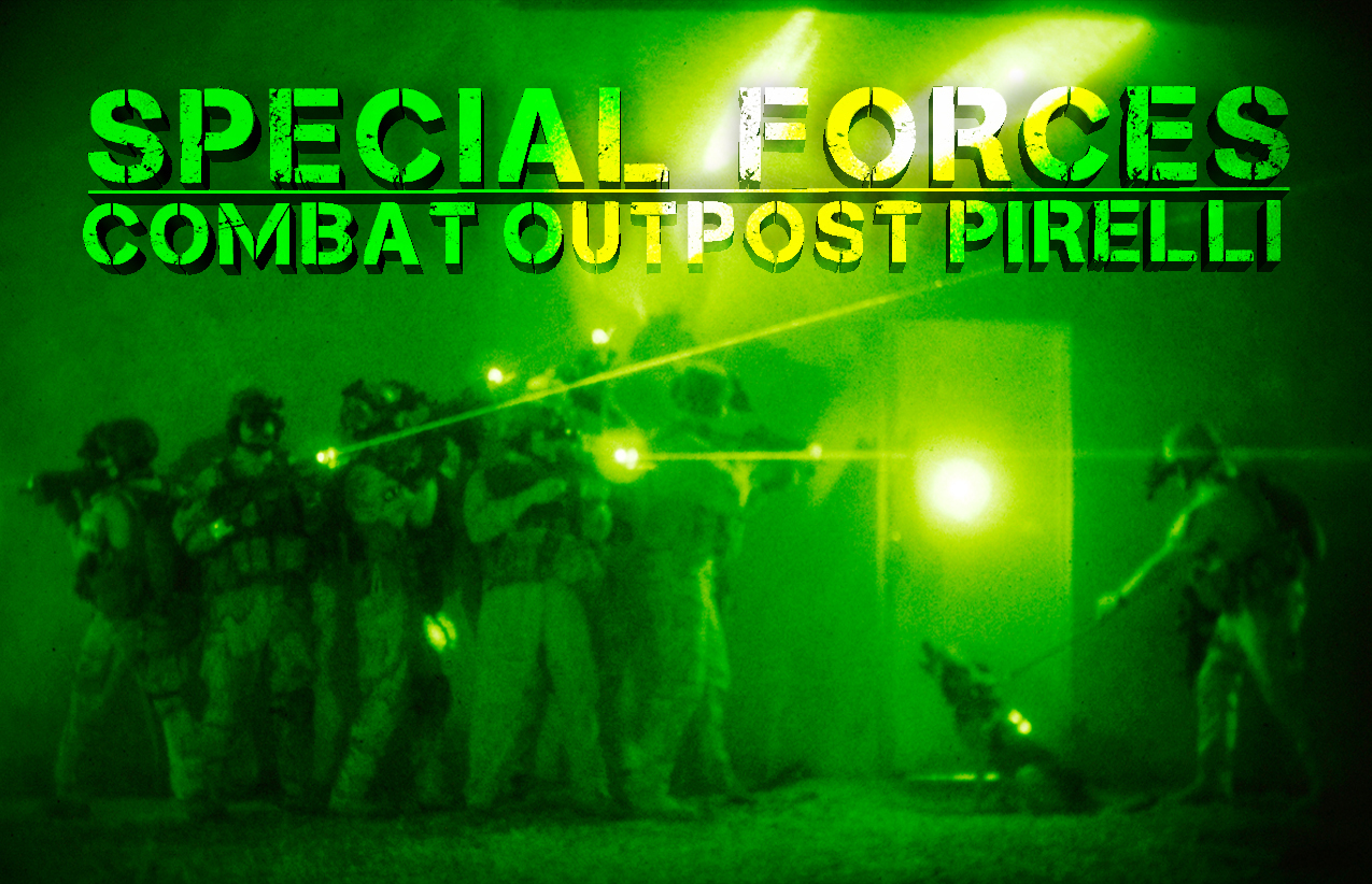Alex and Special Forces Combat Outpost Pirelli